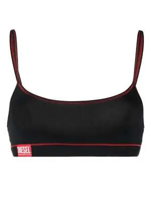 DIESEL® Ufsb-kikis-c Ribbed Bralette - Black