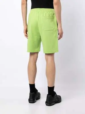 Helmut Lang Logo-print Track Shorts - Green