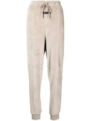 Fear Of God Tapered Velour Track Pants - Brown