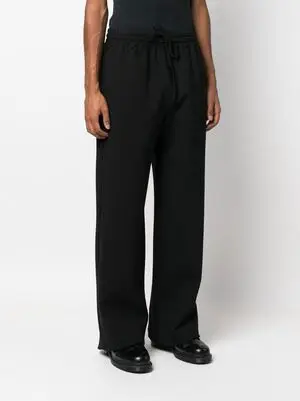 Off-White Embroidered Logo Straight-leg Sweatpants