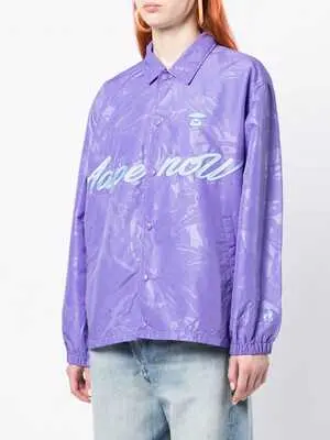 AAPE BY *A BATHING APE Logo-printed Button-front Jacket