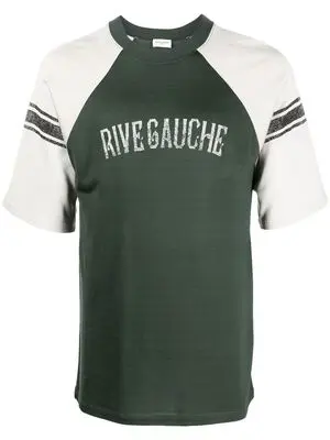 Saint Laurent Rive Gauche Raglan T-shirt