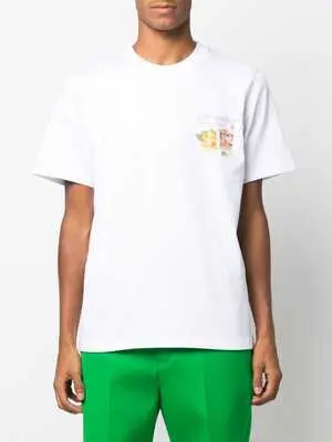 Casablanca Graphic-print Short-sleeved T-shirt