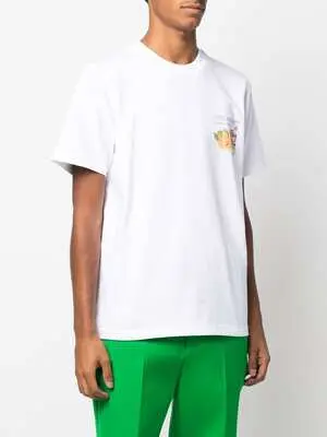 Casablanca Graphic-print Short-sleeved T-shirt