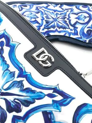 Dolce & Gabbana Slipper And Eye Mask Travel Set - Blue