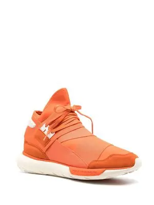 Y3 Qasa High Sneakers - Orange