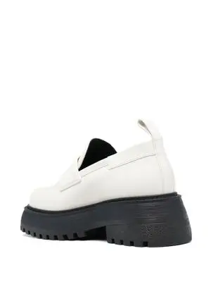 3JUIN Platform 40mm Leather Loafers