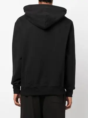 JUST DON Graphic-print Cotton Hoodie