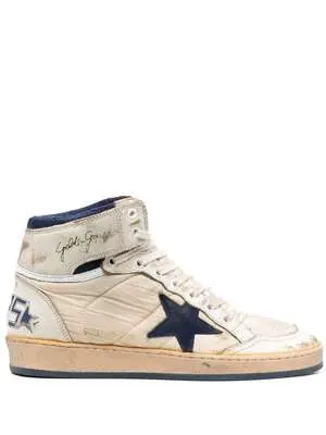 GOLDEN GOOSE Superstar High-top Sneakers Neutrals