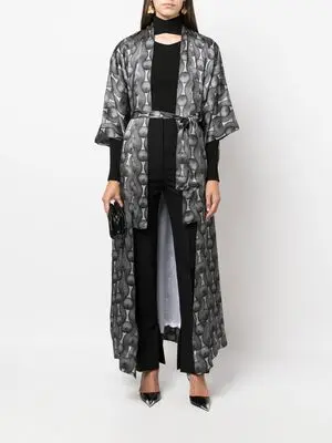 Ozwald Boateng Geometric-print Jacket - White