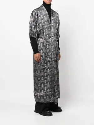 Ozwald Boateng Geometric-print Jacket - White