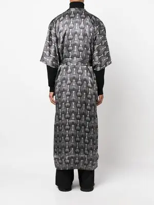 Ozwald Boateng Geometric-print Jacket - White