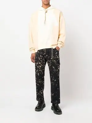 AMBUSH Panelled Drawstring Hoodie - Neutrals