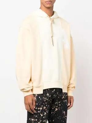 AMBUSH Panelled Drawstring Hoodie - Neutrals