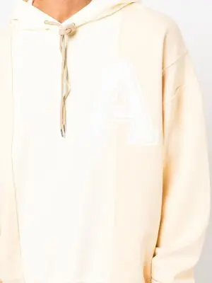 AMBUSH Panelled Drawstring Hoodie - Neutrals