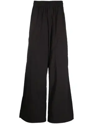 Off-White Logo Patch Wide-leg Trousers