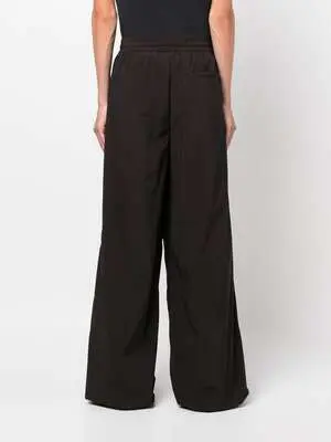 Off-White Logo Patch Wide-leg Trousers
