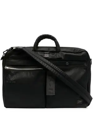 PORTER-YOSHIDA & CO Zipped Laptop Bag - Black