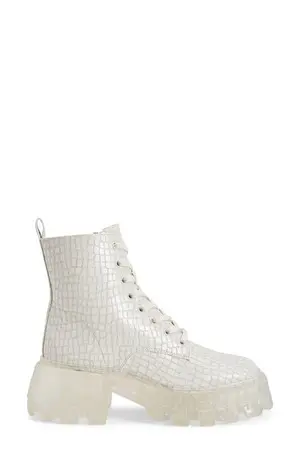 KATY PERRY The Geli Combat Boot - Cotton