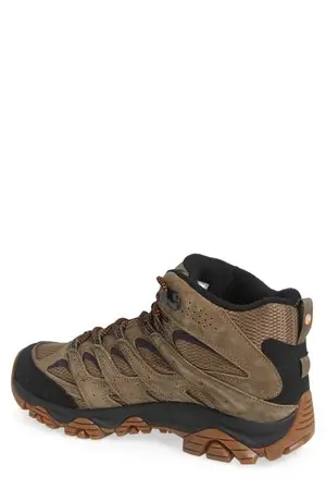 Merrell Moab 3 Mid Waterproof Hiking Shoe - Olive/ Gum
