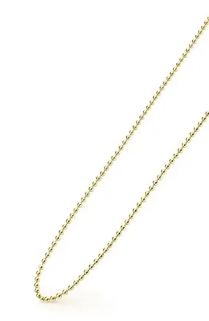 Lagos Signature Caviar Ball Chain Necklace