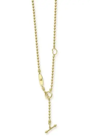 Lagos Signature Caviar Ball Chain Necklace