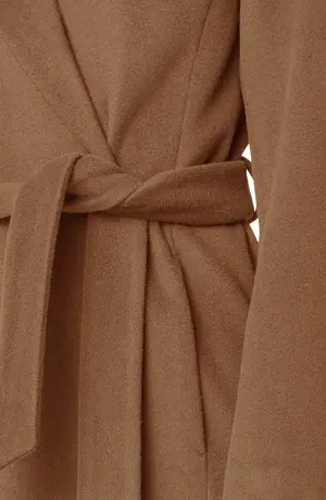 Akris Wool-blend Coat - Malt