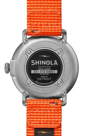 Shinola Runwell Field Nylon Strap Watch