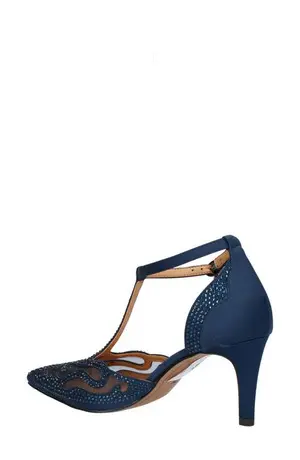 J. Reneé Lisha Pointed Toe Pumps - Navy