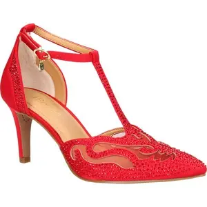 J. Reneé Lisha Pointed Toe Pumps - Red