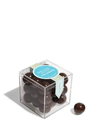 SUGARFINA Dark Chocolate Sea Salt Caramel 4-piece Candy Cubes