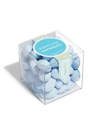 SUGARFINA Set Of 4 Robin's Egg Caramels Candy Cubes