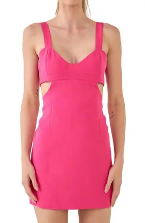 Endless Rose Cutout Mini Dress