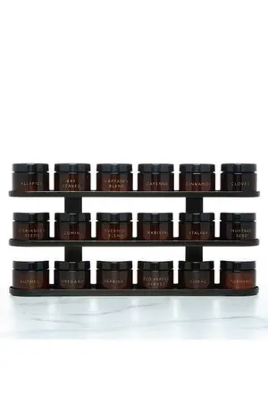 EVERMILL The Countertop Spice Rack Black