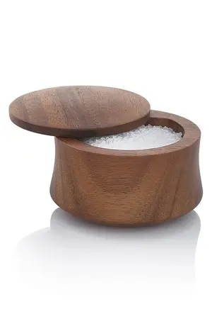 NAMBE Nara Acacia Wood Salt Cellar