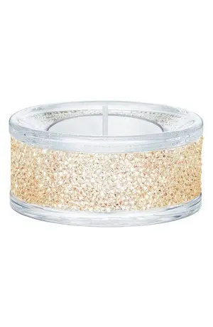 SWAROVSKI Shimmer Tealight Holder - Gold Tone