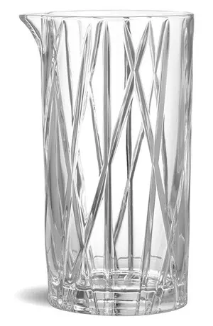 ORREFORS City Mixing Glass & Bar Spoon - Clear