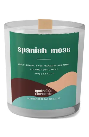 BONITA FIERCE Spanish Moss Candle