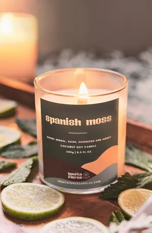 BONITA FIERCE Spanish Moss Candle
