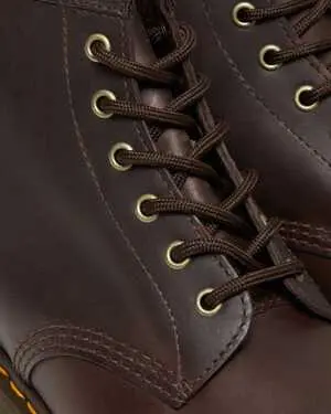 Dr. Martens 101 Crazy Horse Leather Ankle Boots - Brown