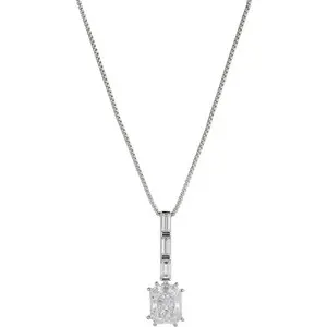 Nadri Chateau Cubic Zirconia Pendant Necklace - Rhodium