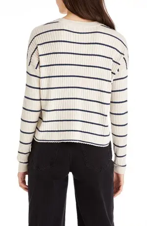 Madewell Striped Crewneck Sweater - Anderson
