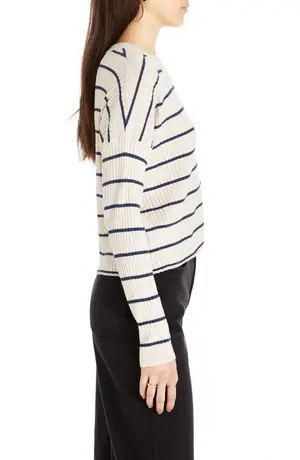 Madewell Striped Crewneck Sweater - Anderson