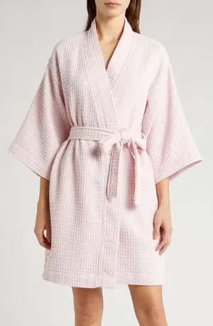 Nordstrom Everyday Waffle Robe - Pink Cake