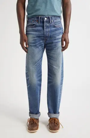 Double Rl Slim Fit Straight-leg Jeans