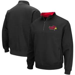 COLOSSEUM Illinois State Redbirds Tortugas Logo Quarter-zip Pullover Jacket