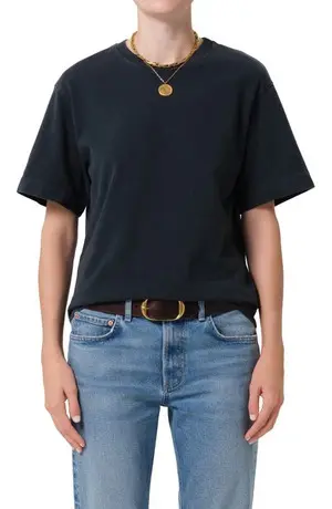 Citizens Of Humanity Goldie T-shirt - Washed Black
