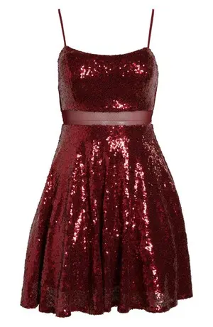 LNL Sequin Skater Dress