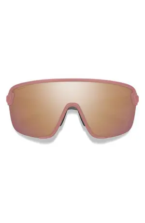 SMITH Bobcat Chromapop™ Shield Sunglasses - Chalk Rose/rose Gold Mirror
