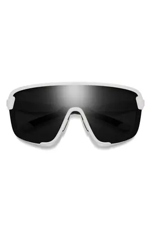 SMITH Bobcat Chromapop™ Shield Sunglasses - White / Black
